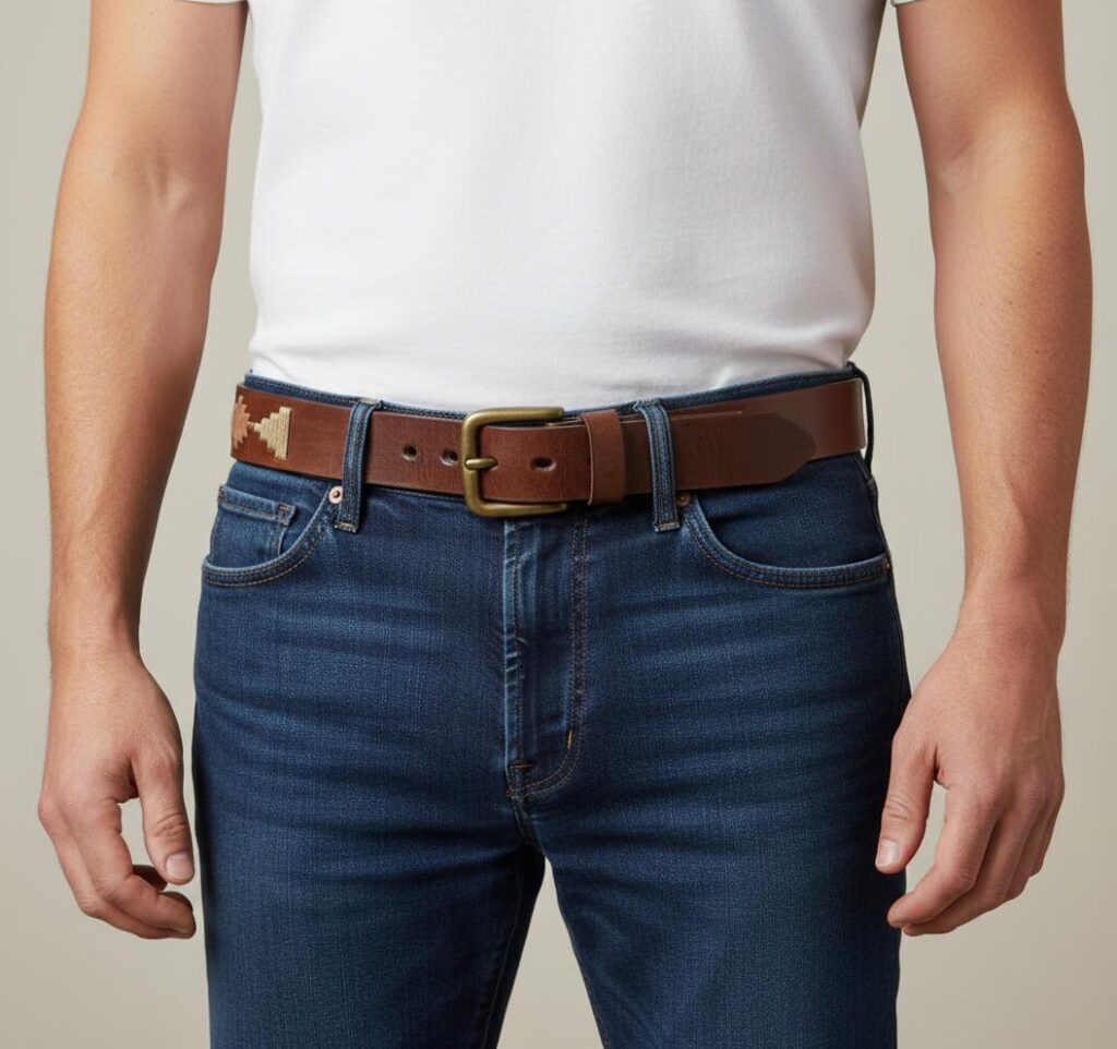 Arena Leather Polo Belt – Pampa Belts