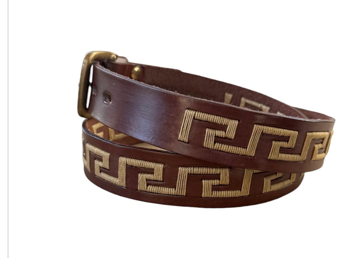 Rancho leather belt – Pampa Belts
