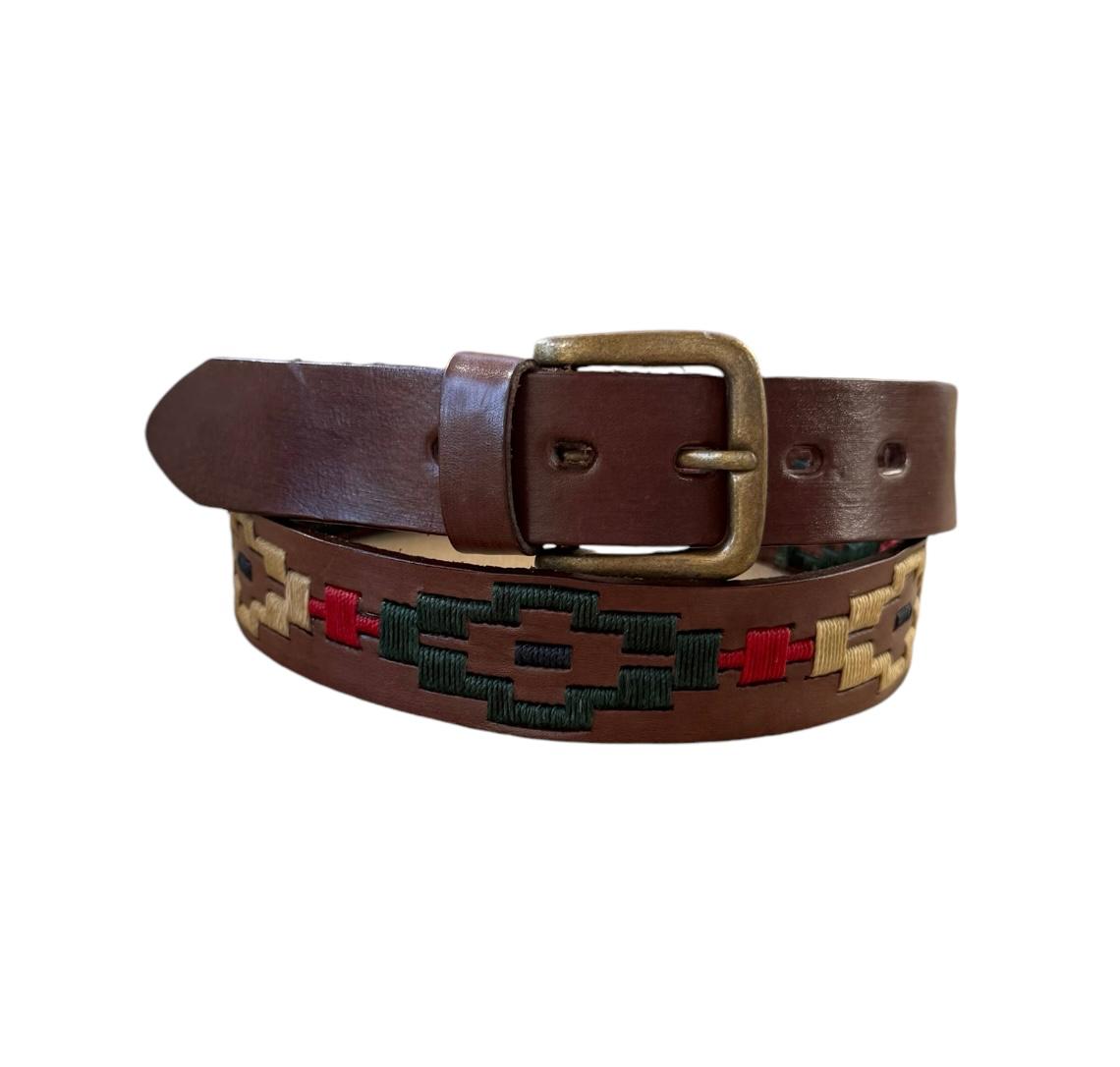 Merlot Leather Polo Belt – Pampa Belts